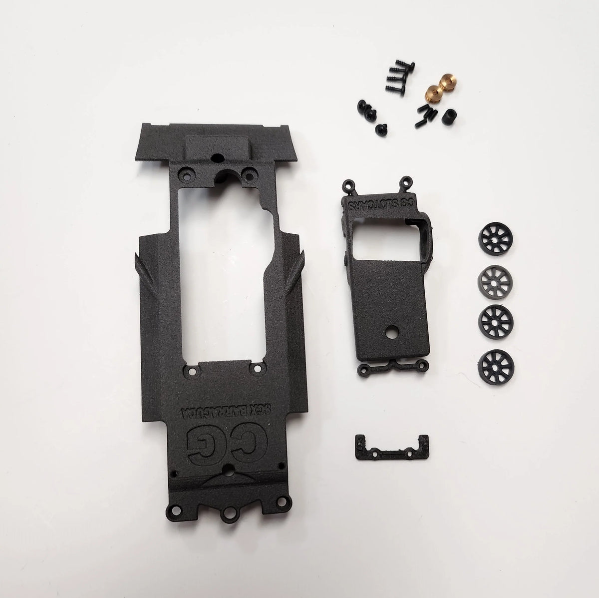 CG3DC005 SCX CUDA 3D SLS CHASSIS KIT| Clover Leaf Racing