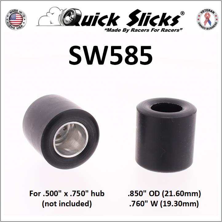 Quick Slicks SW585 Silicone Tires, X-Firm| Clover Leaf Racing