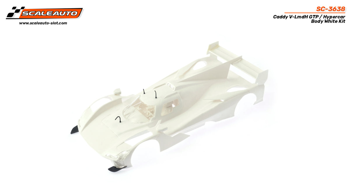 SC-3638 Caddy V-LmdH GTP / Hypercar Body White Kit| Clover Leaf Racing