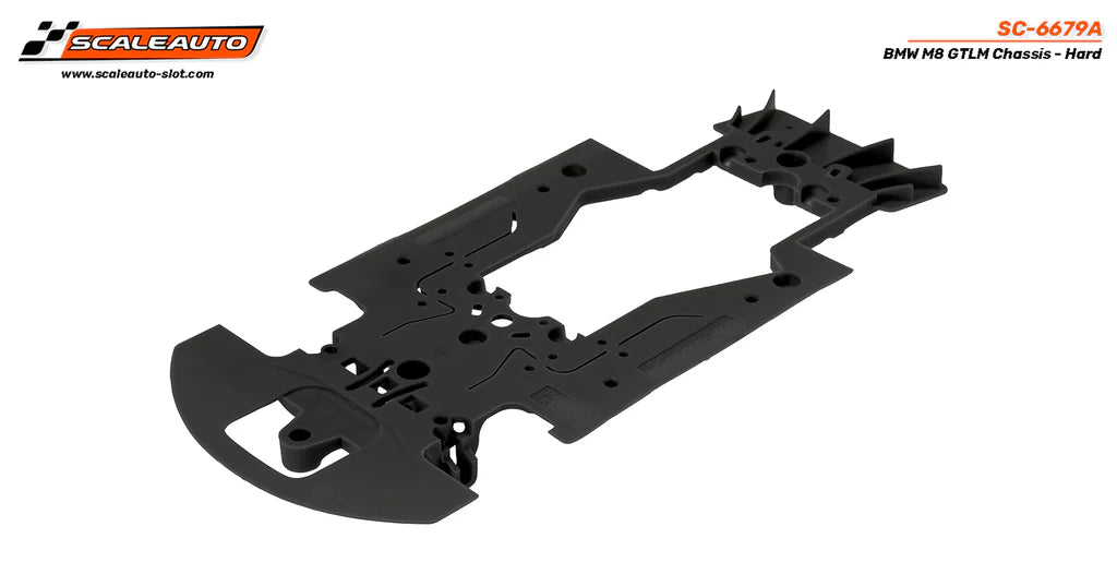 SC-6679A Scaleauto BMW M8 GTLM Chassis, Hard| Clover Leaf Racing