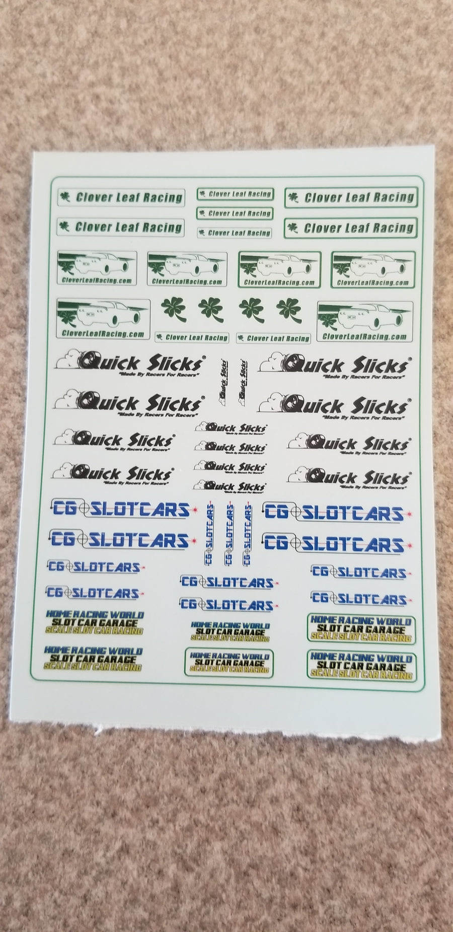 CLR Decal| Clover Leaf Racing