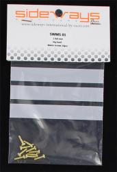 SWMS-01 Metric Screws for Body - 1.9x8mm Big Head| Clover Leaf Racing