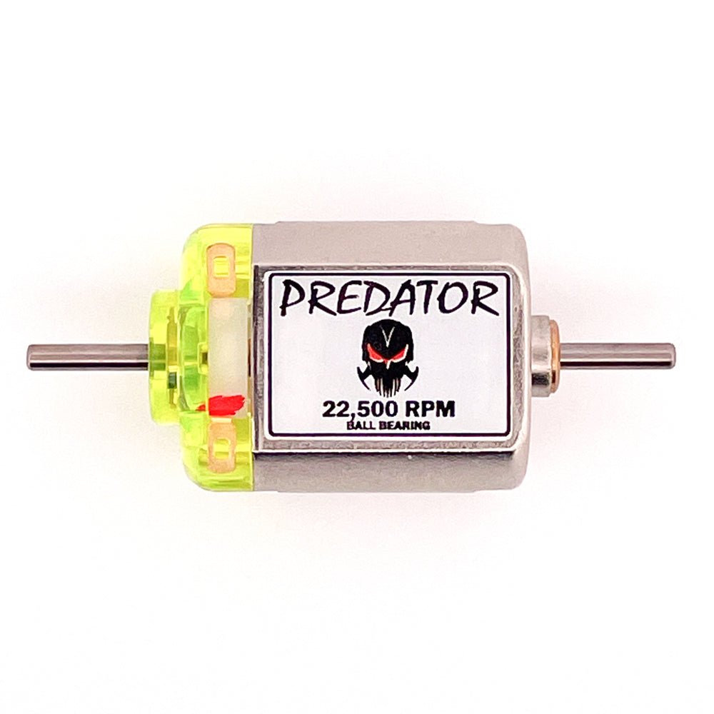 Predator 22,500 RPM Ball Bearing Motor, Dual Shaft, Short-Can| Clover ...
